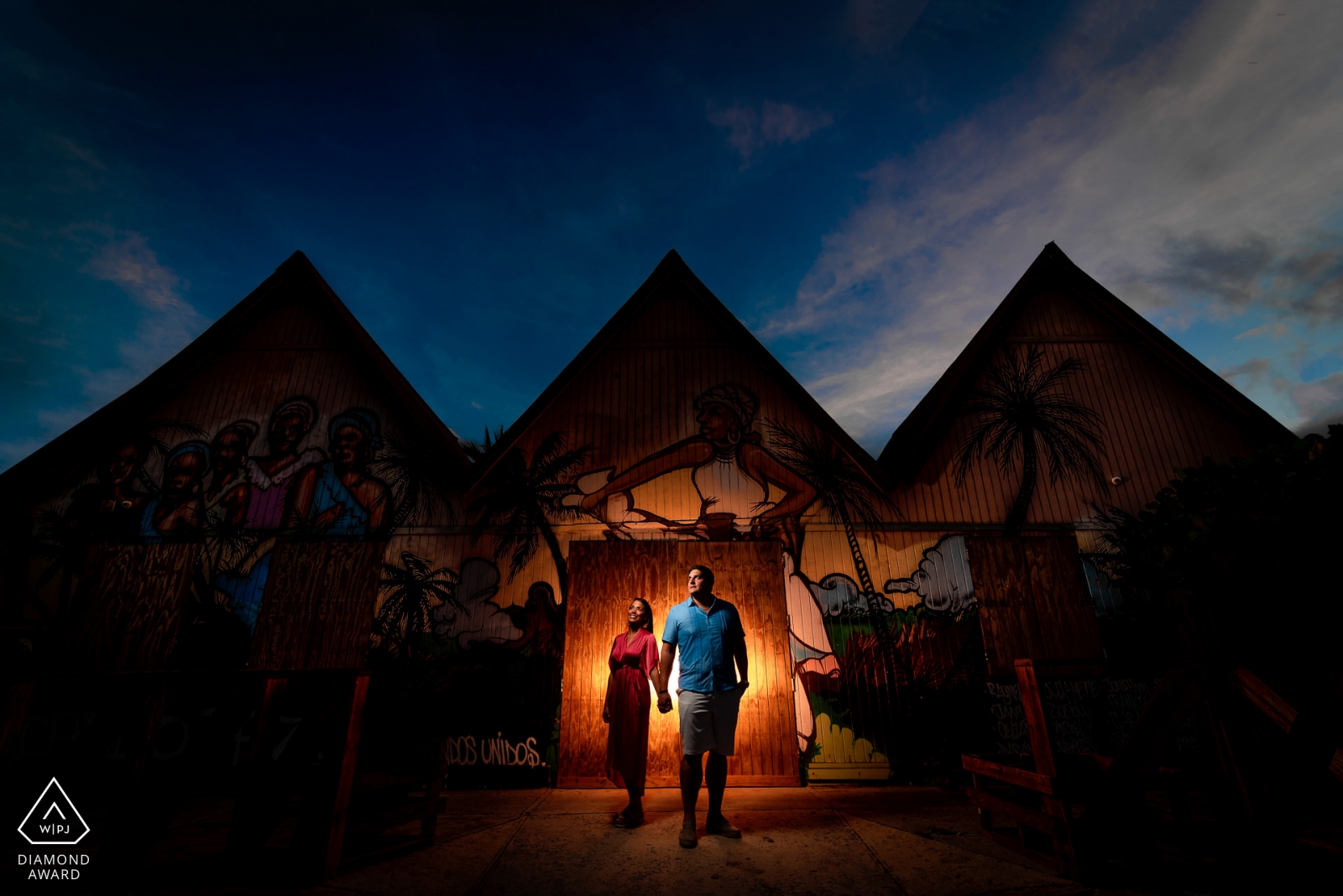 Dusk + Evening + Night | Pre-Wedding Engagement Photography | WPJA